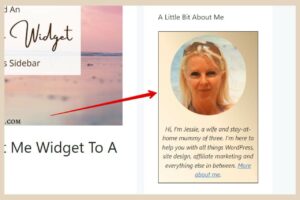 How To Add An About Me Widget To A WordPress Sidebar