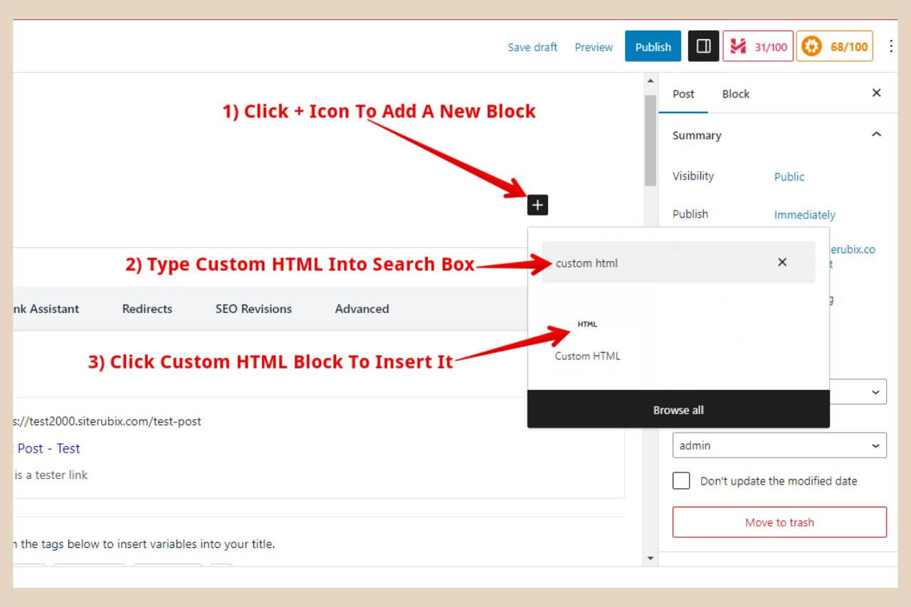 How To Add Links In WordPress - No More Rush