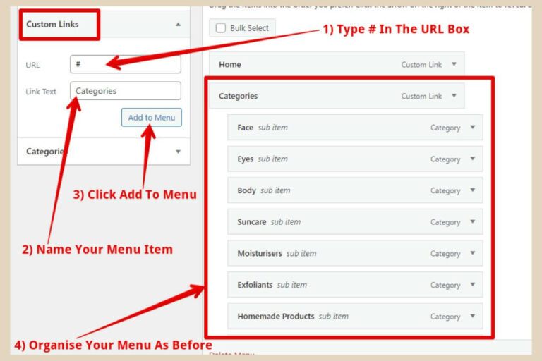 How To Add A Menu In WordPress - No More Rush