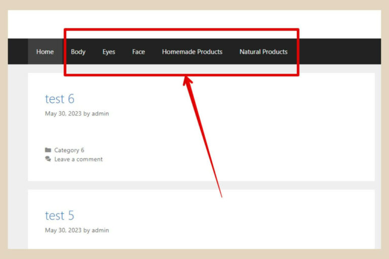 How To Add A Menu In WordPress - No More Rush