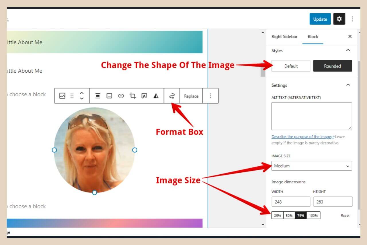 How To Add An About Me Widget To A WordPress Sidebar