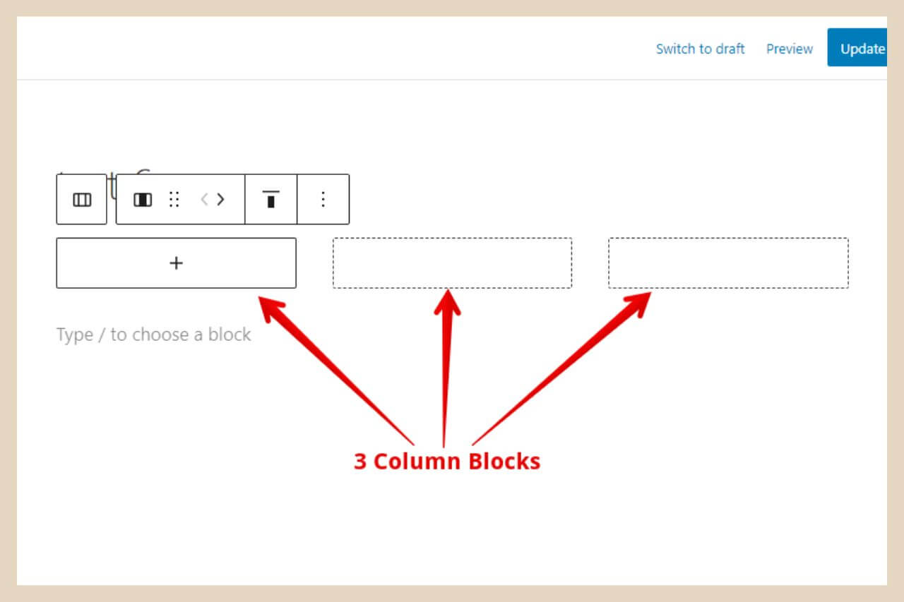 How To Add Columns In WordPress With Column Blocks