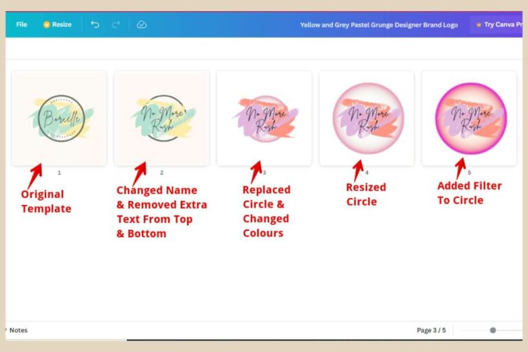 How To Create A Logo For Free With Canva - No More Rush