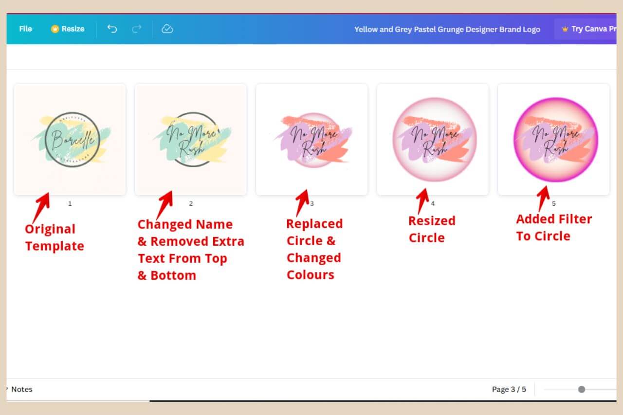 How To Create A Logo For Free With Canva - No More Rush
