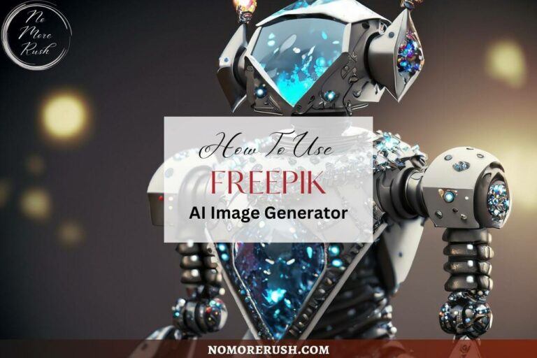 How To Use Freepik AI Image Generator - No More Rush